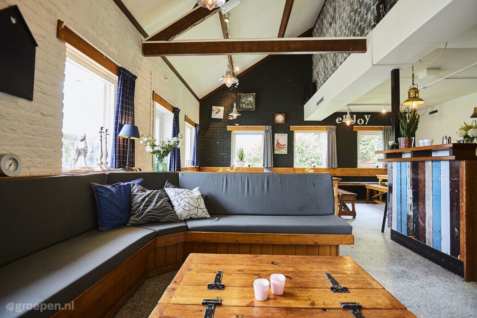 Groepsaccommodatie in Nes-Akkrum (Friesland) voor 40 personen